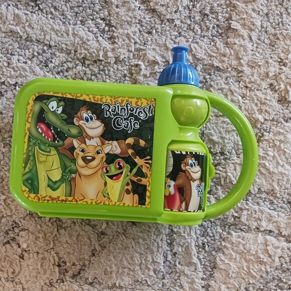 Landry's | Dining | Landrys Rainforest Cafe Green Plastic Lunch Box ...
